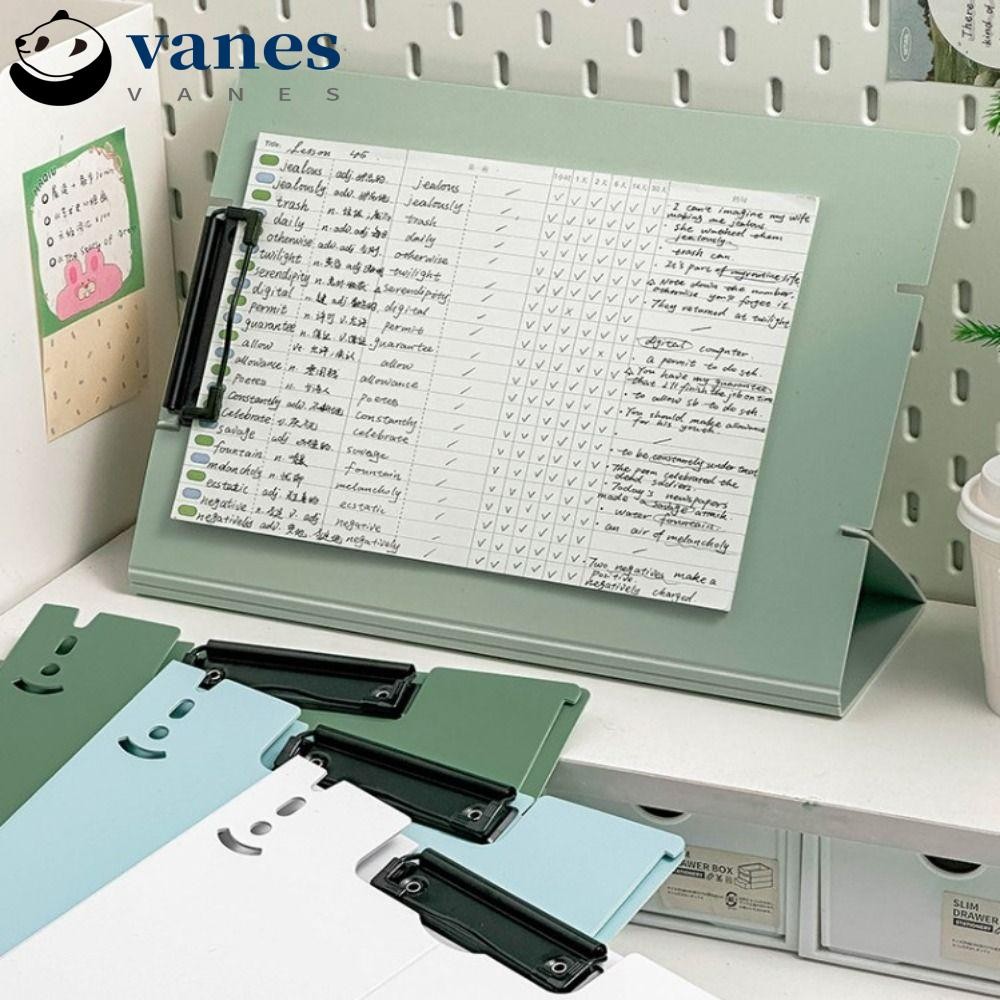 NAESV Stand File Folder, Writing Pad Folding A4 Board Clip Folder ...