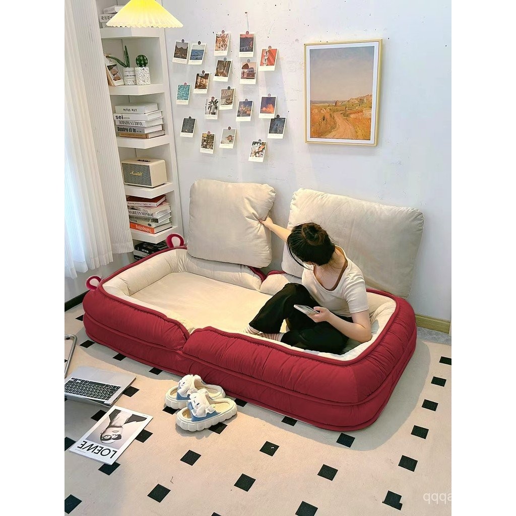 Human Kennel Reclining Sleeping Bedroom Folding Sofa Bed Balcony Single ...