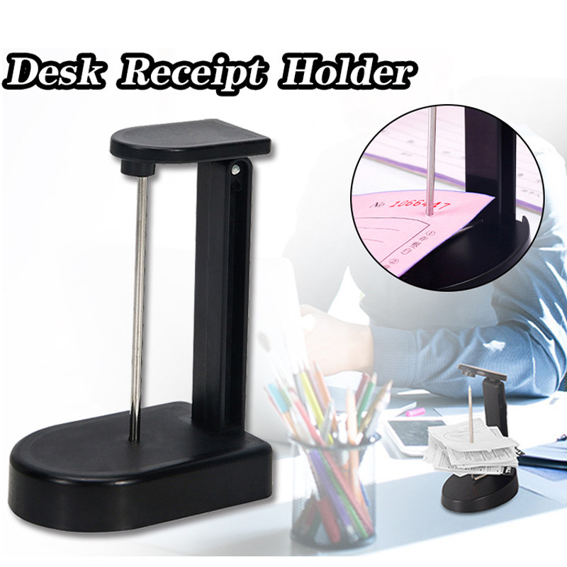 Restaurant Receipt Holder Metal Straight Rod Ticket Fork Silver Color ...