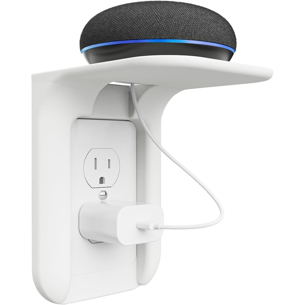 Switch Socket Wall Mount Plastic Power Outlet Shelf for Home Storage ...