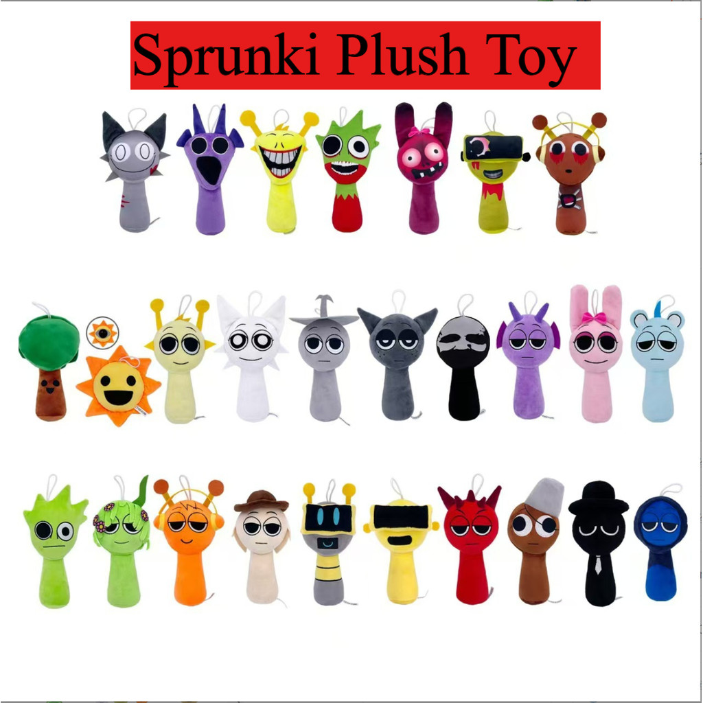20cm Sprunki Plush Toys Incredibox Sprunki Wiki Toys Sprunki Figure Toy ...