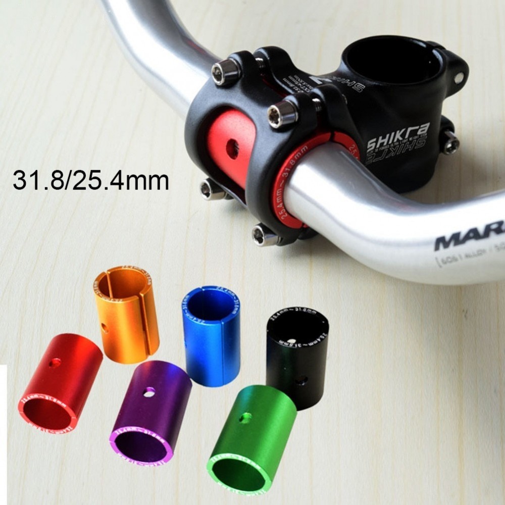 Lightweight Aluminium Alloy Handlebar Adapter Spacer Conversion 25 4mm ...