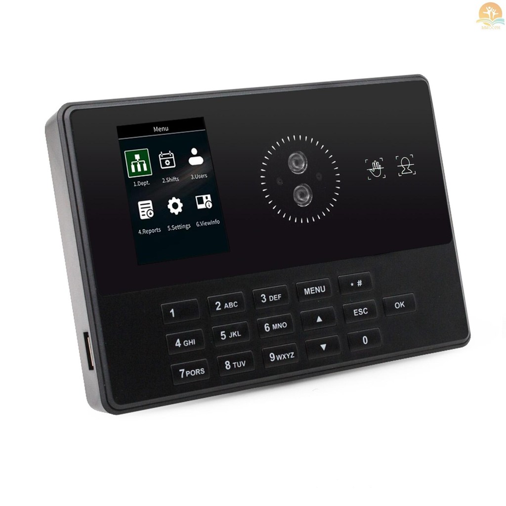 Time Clocks for Employees Attendance Face Recognition Support Password ...