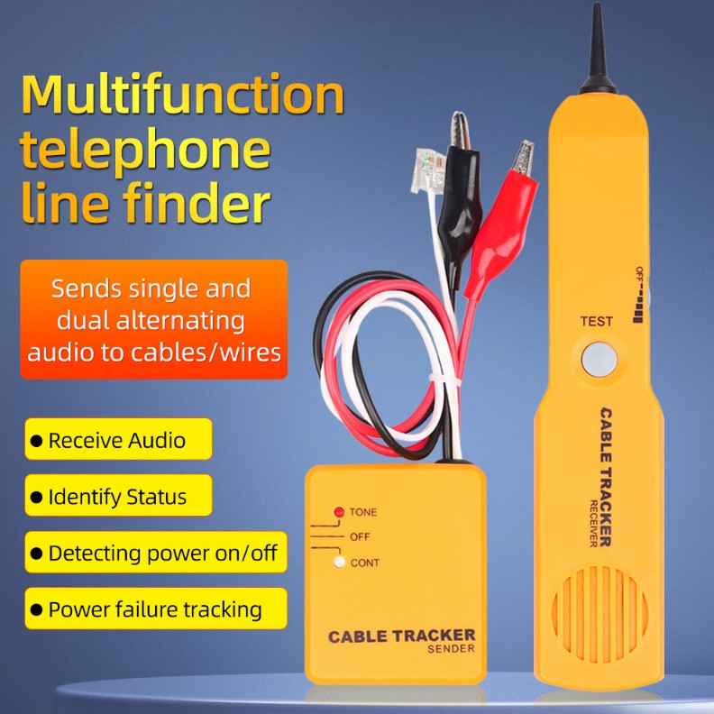 Cable Finder Tone Generator Tracer Probe Line Tracer Cable Circuit ...