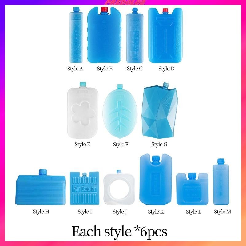 [Predolo2] Portable Ice Packs for Coolers - Long-lasting Freezing ...