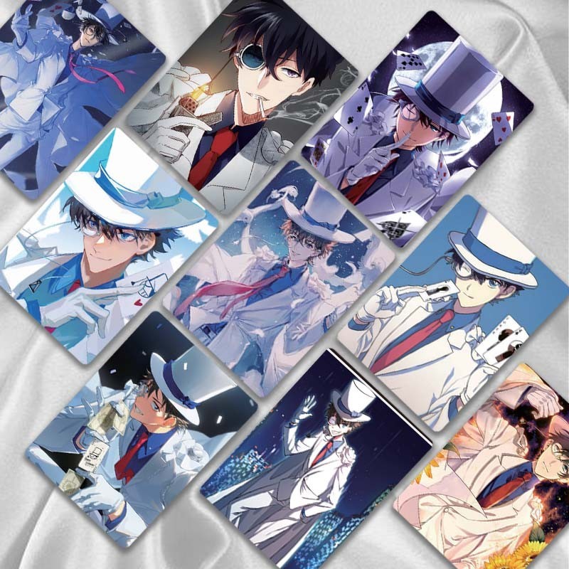 50-55pcs Manga Manhwa Laser Holographic Lomo Cards Doraemon Haikyuu ...