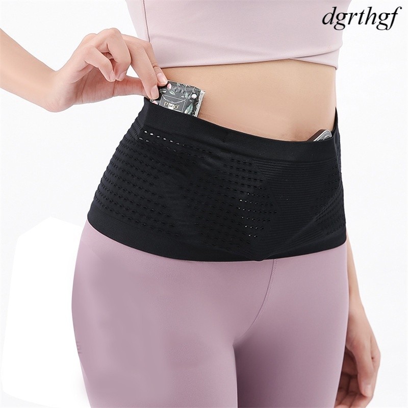 Running Belt Bag Lightweight Elastic Waist Bags Breathable Phone Belt ...