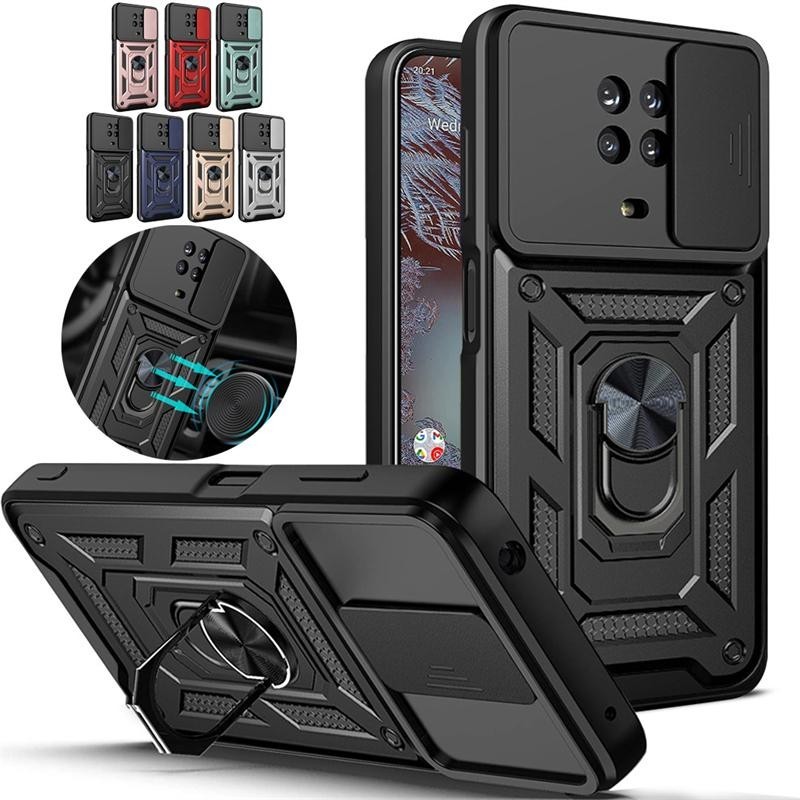 For Nokia G10 G20 Case Slide Camera Armor Phone Cases For Nokia G 10 G ...