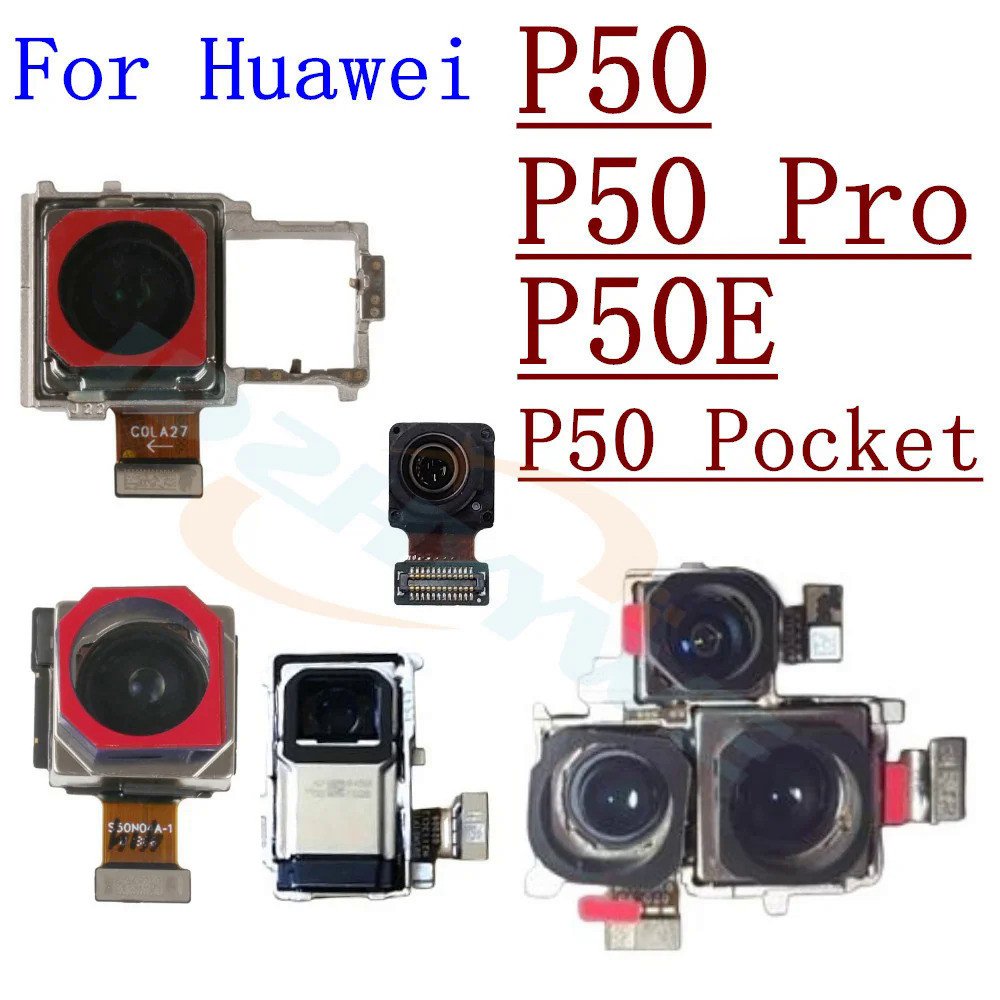 Original Back Camera For Huawei P50 Pro Pocket P50E Rear Camera Module Backside View Replacement ...