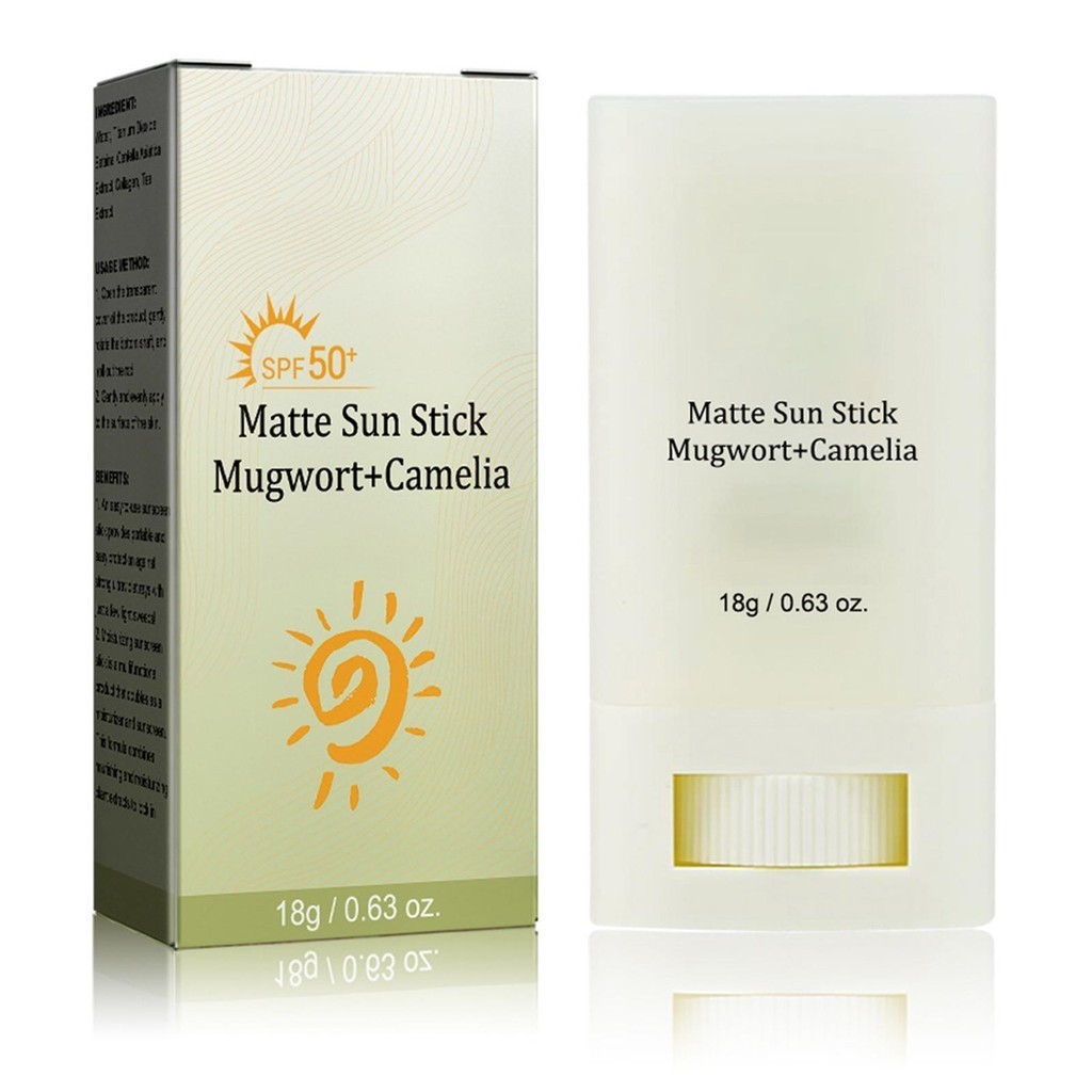 Matte Sunscreen Stick SPF50 UV Protection Sunscreen Face Sunscreen ...