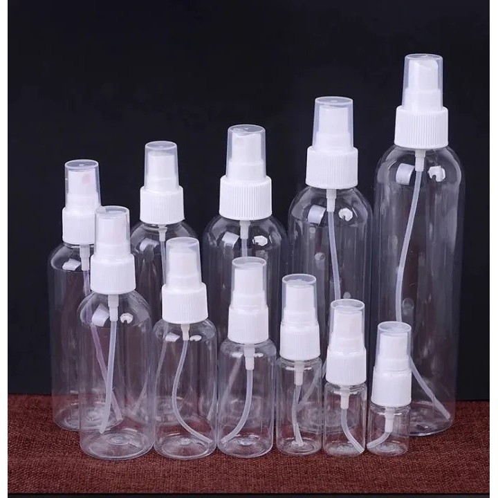 1Pc 10ml 30ml 50ml 100ml Refillable Transparent Empty Spray Bottles ...