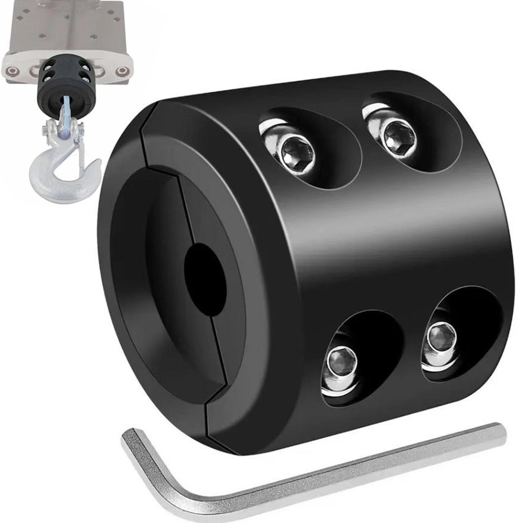 Synthetic Winch Rope Stopper ATV Rubber Winch Stop Wire Protector Car ...