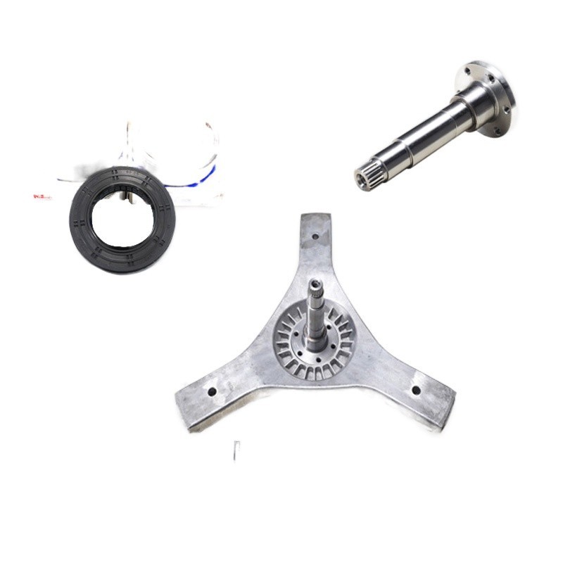 Haier drum washing machine accessories flange shaft XQG80-B1228-B1226 S tripod bearing water oil ...