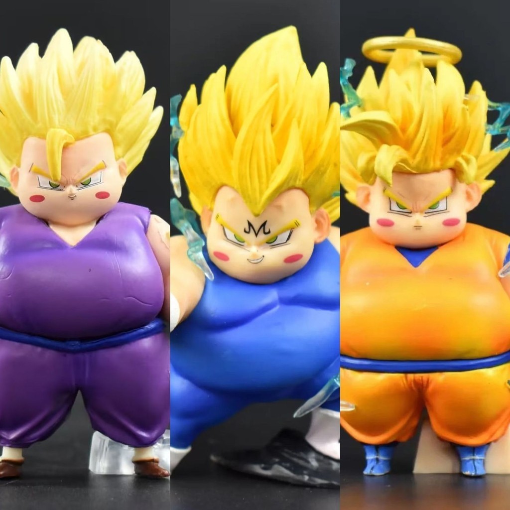 Dragon Ball Son Goku Fat Series GK Super Er Goku Fat Man Goku Vegeta ...