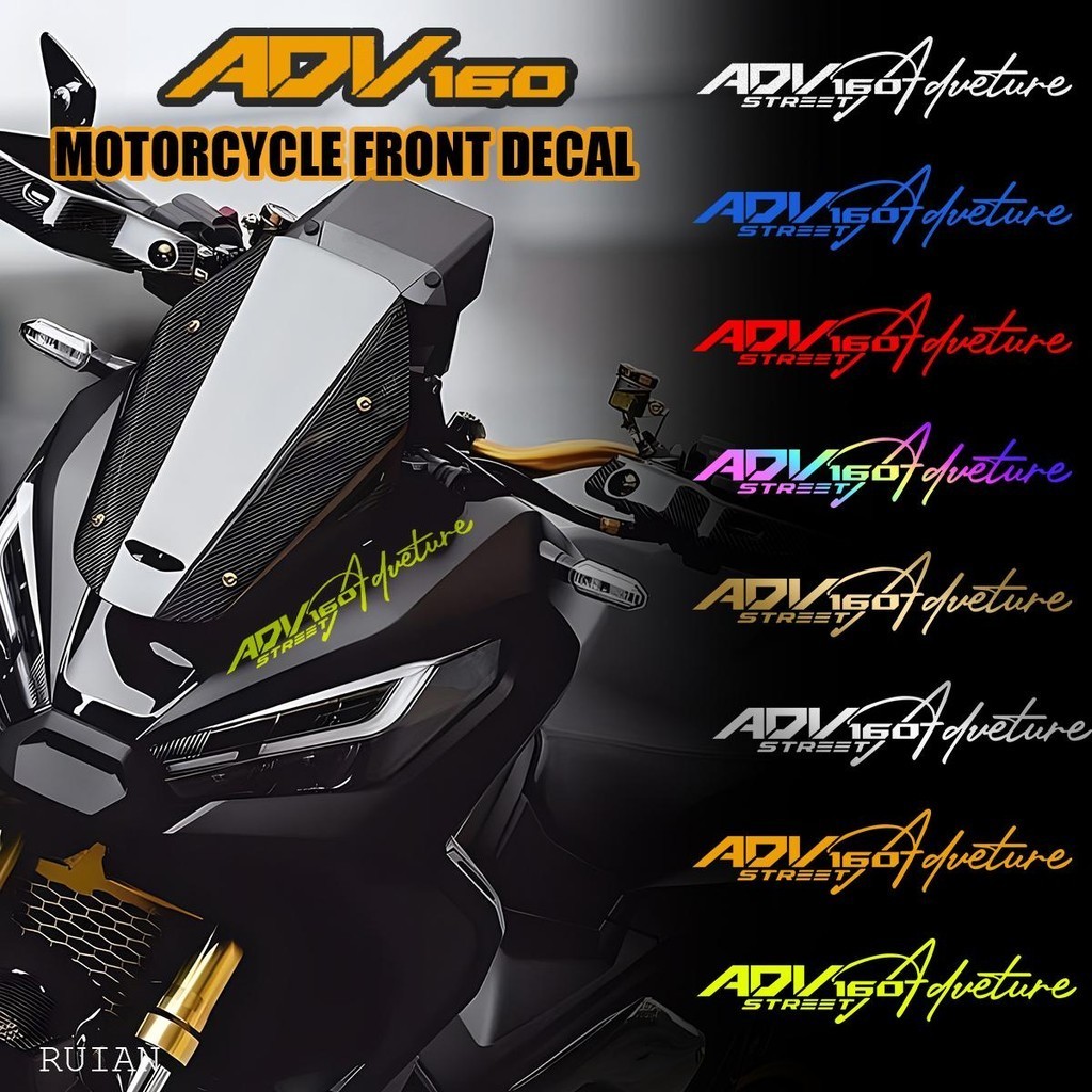Honda ADV160 Sticker Motorcycle Front Decoration Sticker Body ...