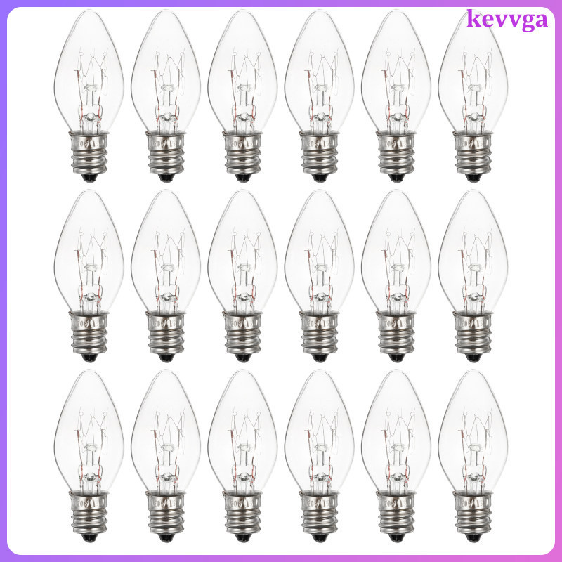 18 Pcs Light Bulb Microwave Nightlight Halogen Heat-resistant ...