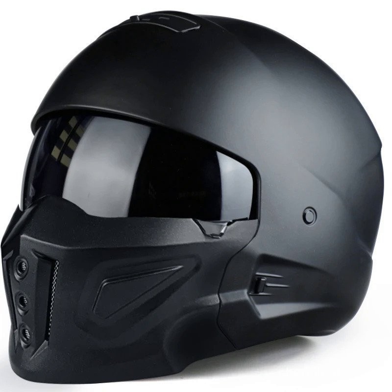 Motorcycle Helmet Combination helmet Full face helmet Locomotive Half ...