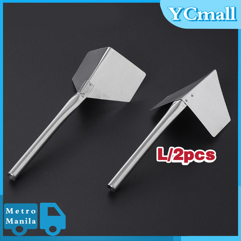 2pcs/Set Stainless Steel Corner Trowel Corner Plastering Tool Building ...