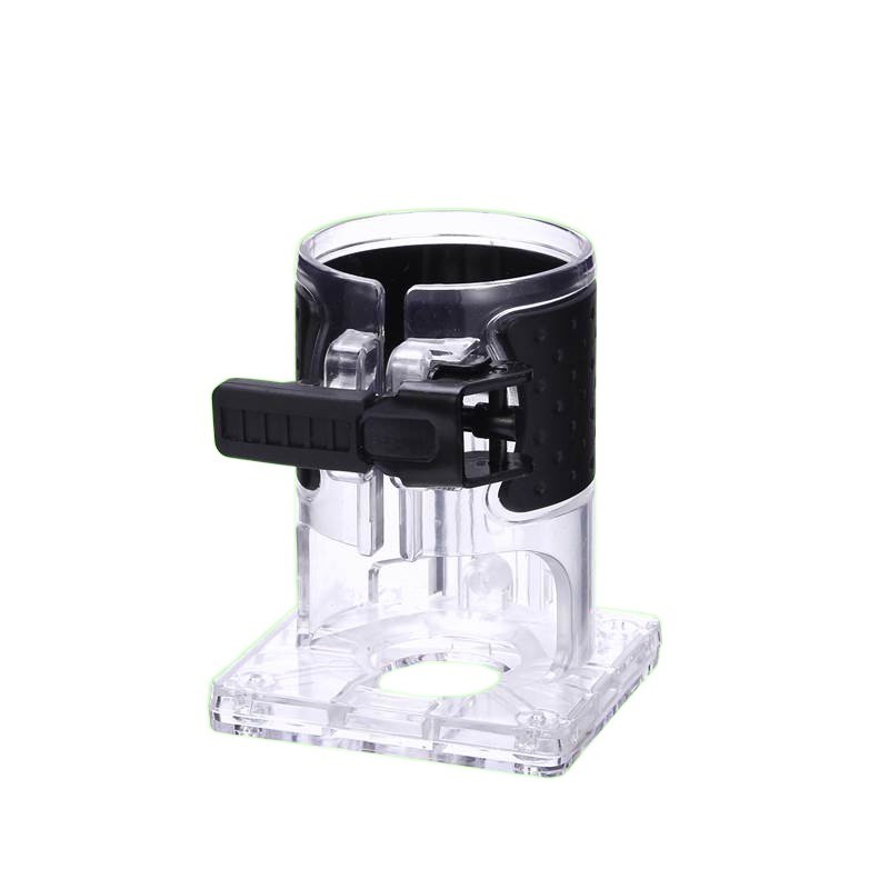 Trimming machine base modified Dongcheng transparent cover woodworking ...