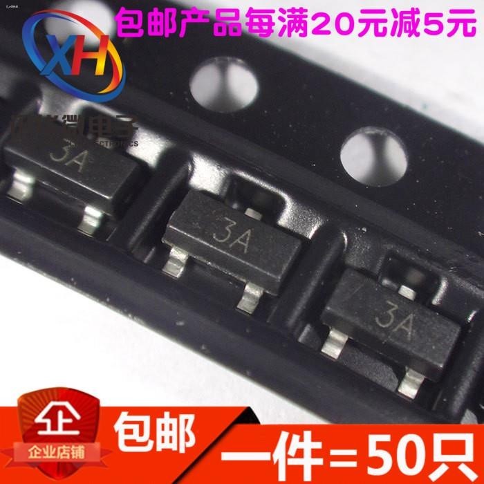 BC856A silk screen: 3A SMD triode transistor SOT-23 brand new (50 pieces) | Shopee Philippines