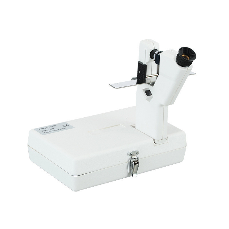 Portable Optical Lensmeter Manual Optometry Lensometer External Reading ...