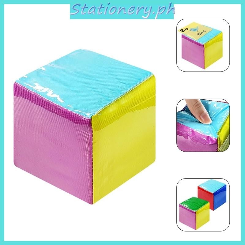 Stat Clear Photo Pocket Stacking Blocks Learning Cubes Education ...