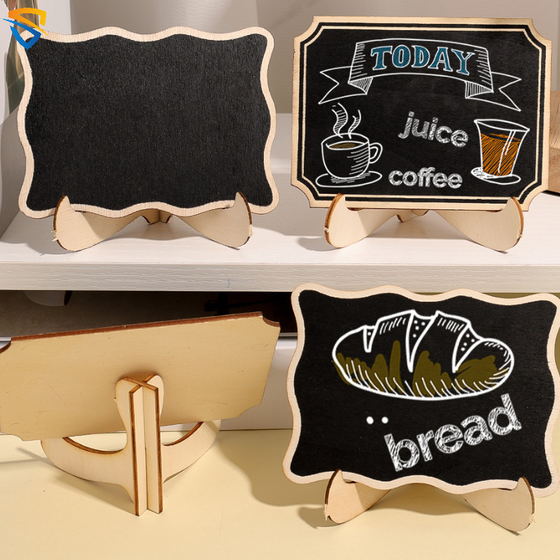 Mini Wooden Wedding Party Blackboard Message Table Decoration ...