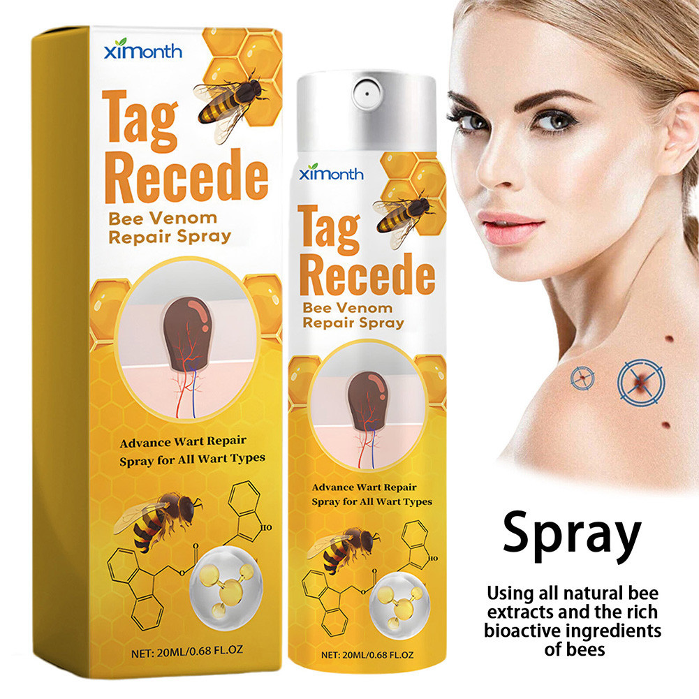 Bee Venom Treatment Spray 20ml Wart Skin Tags Removal Treatment Spray ...