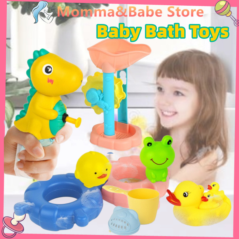 Baby Bath Toys set Rotating Water Wheels Toy for Kids Summer Mini Water ...