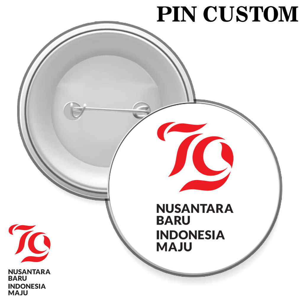 Press Pin Brooch Pin Souvenir Accessories for the Republic of Indonesia ...