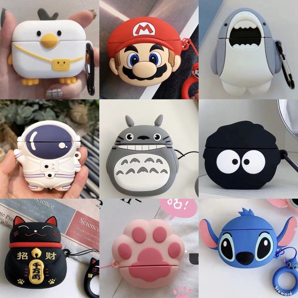 For JBL WAVE 200 TWS WAVE Beam2 Case Cartoon Headphone Silicone ...