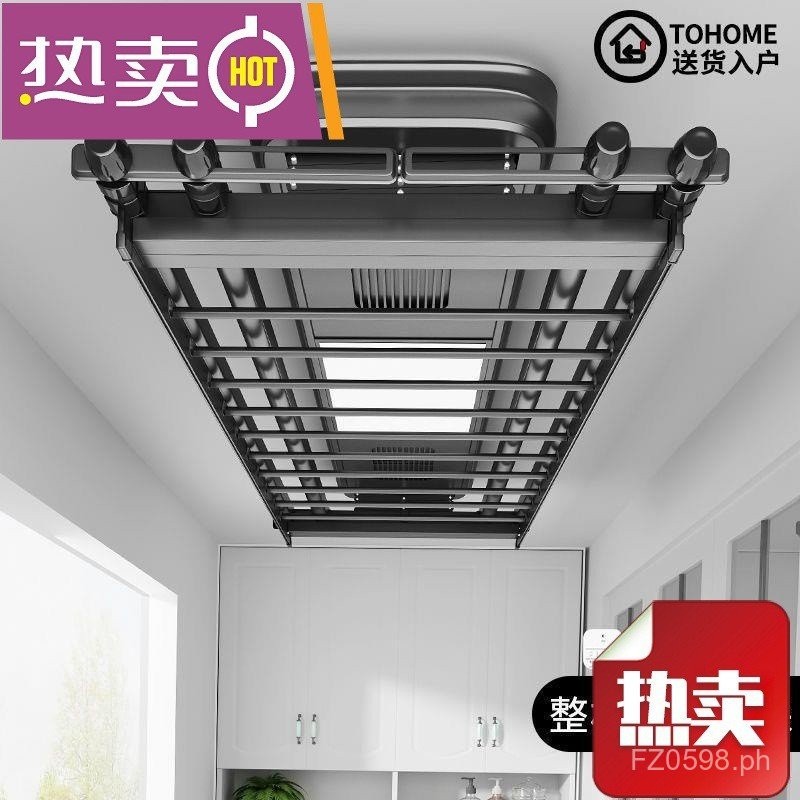 Remote Control Drying Rack Balcony Lifting Hanger Electric Drying ...