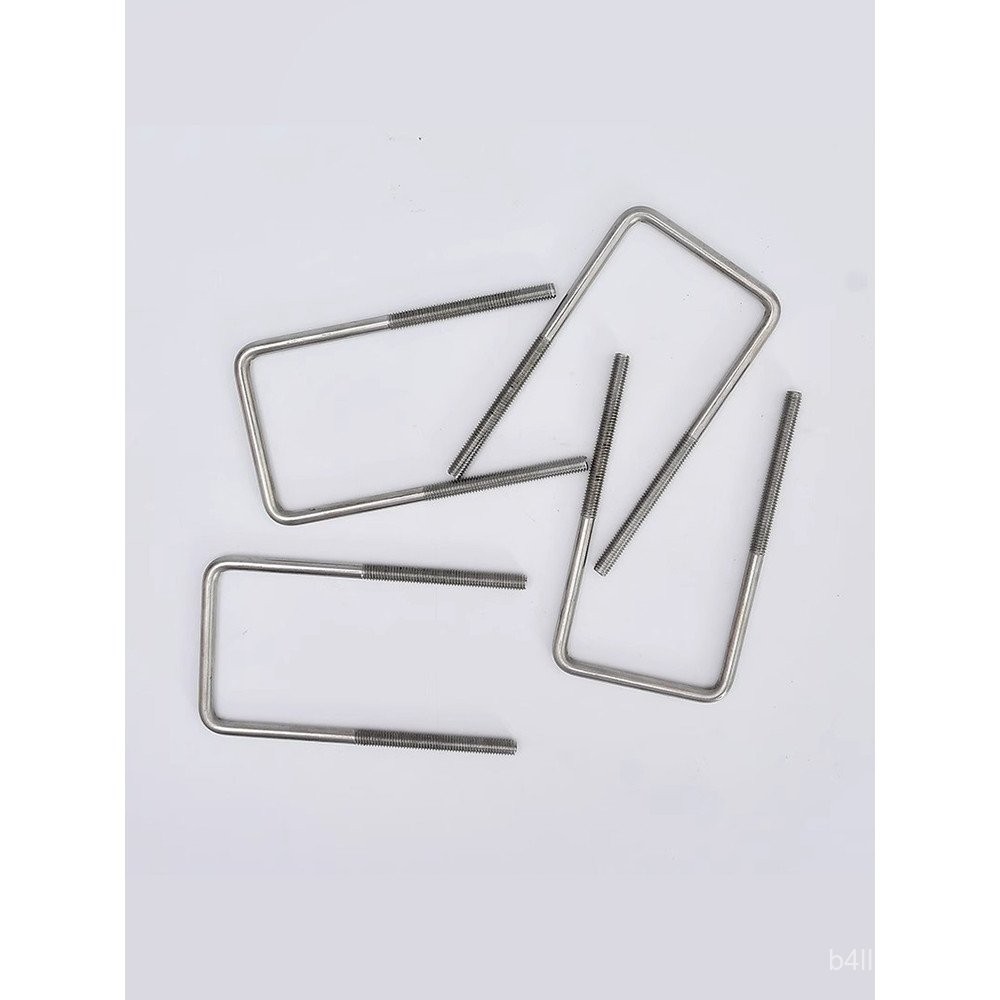 304Stainless Steel Square Clamp Square Tube Clamp Square Bolt with Stop ...