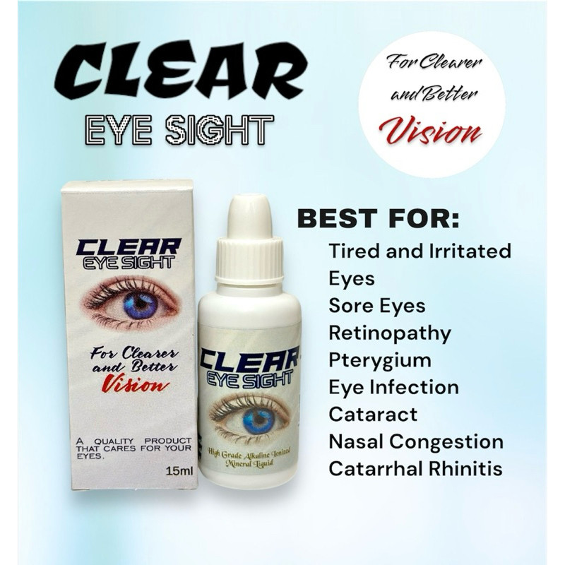 Clear Vision Eye Refreshing Drops | Shopee Philippines