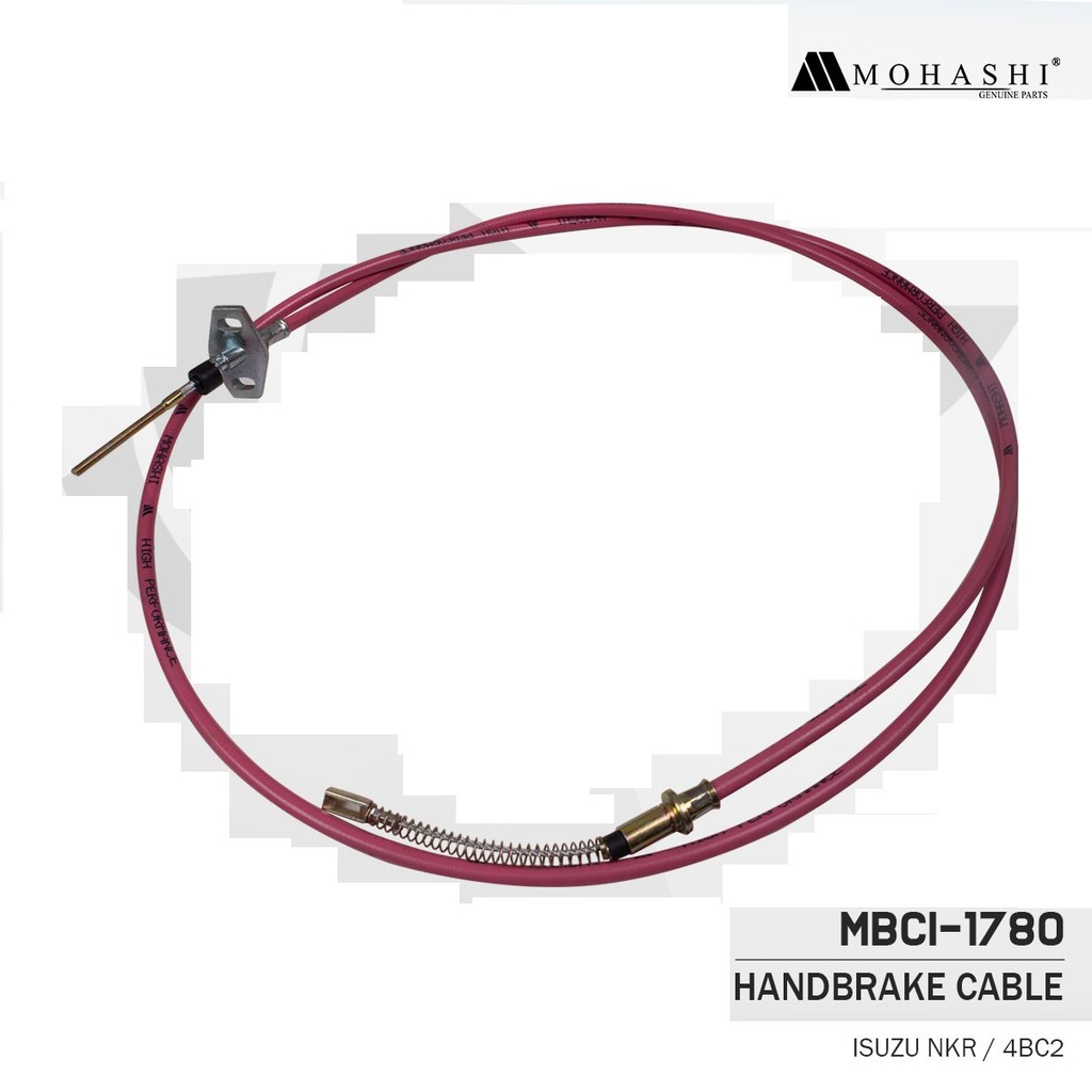 ISUZU NKR 4BC2 HANDBRAKE CABLE 4BC2 8-94144-178-0 MOHASHI | Shopee ...