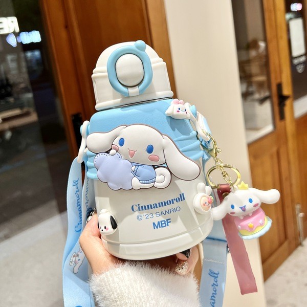 kuromi water bottle kuromi water bottle for kids kuromi tumbler hot and cold Sanrio Thermos Cup ...