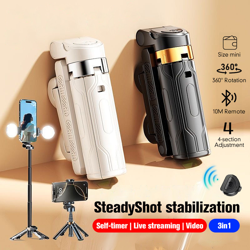 Mini Selfie Stick Tripod 3in1 Phone Stand with Detachable Remote ...