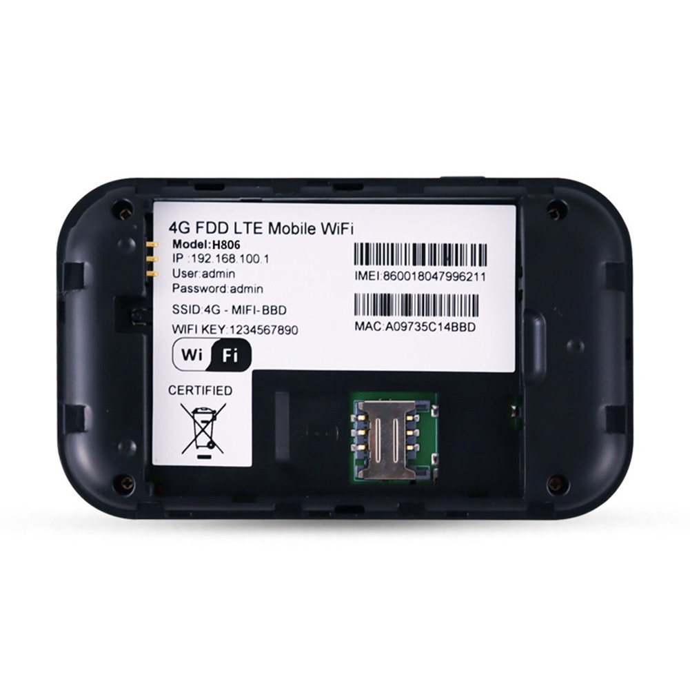 4G Pocket Portable Wifi Router 150Mbps Modem Mobile WiFi Hotspot ...
