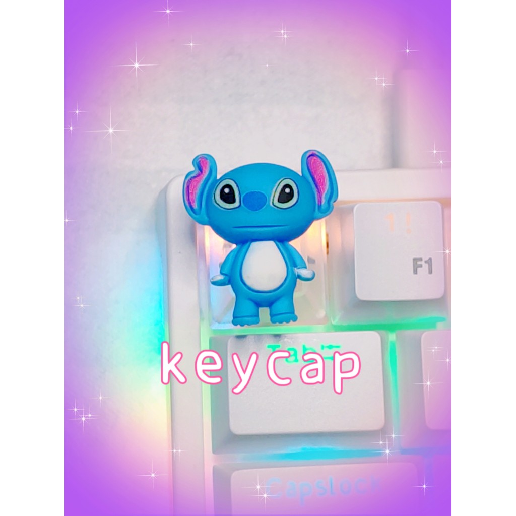 Handmade Keycap Stitch Translucent Mechanical Keyboard Keycap Ready ...