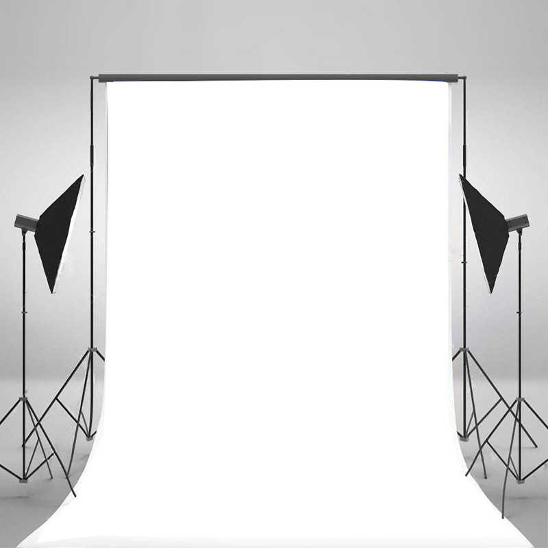 5x7ft Pure White Screen Photography Backdrop Photo Studio Background ...
