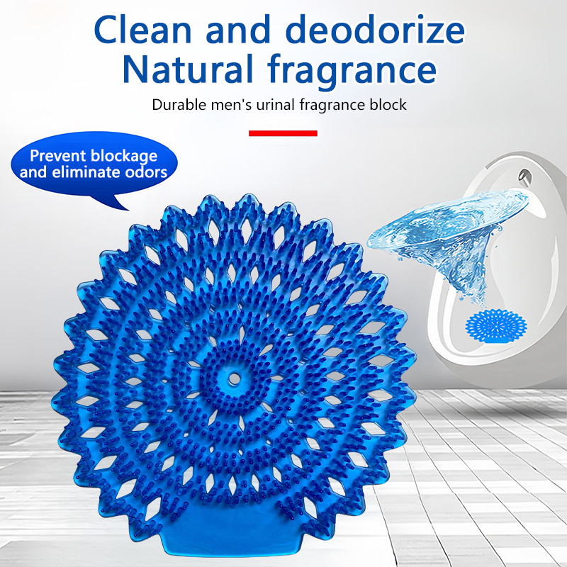 1pcs Urinal Screen Pad Air Freshener Toilet Bath Gel Wave Anti Splash ...