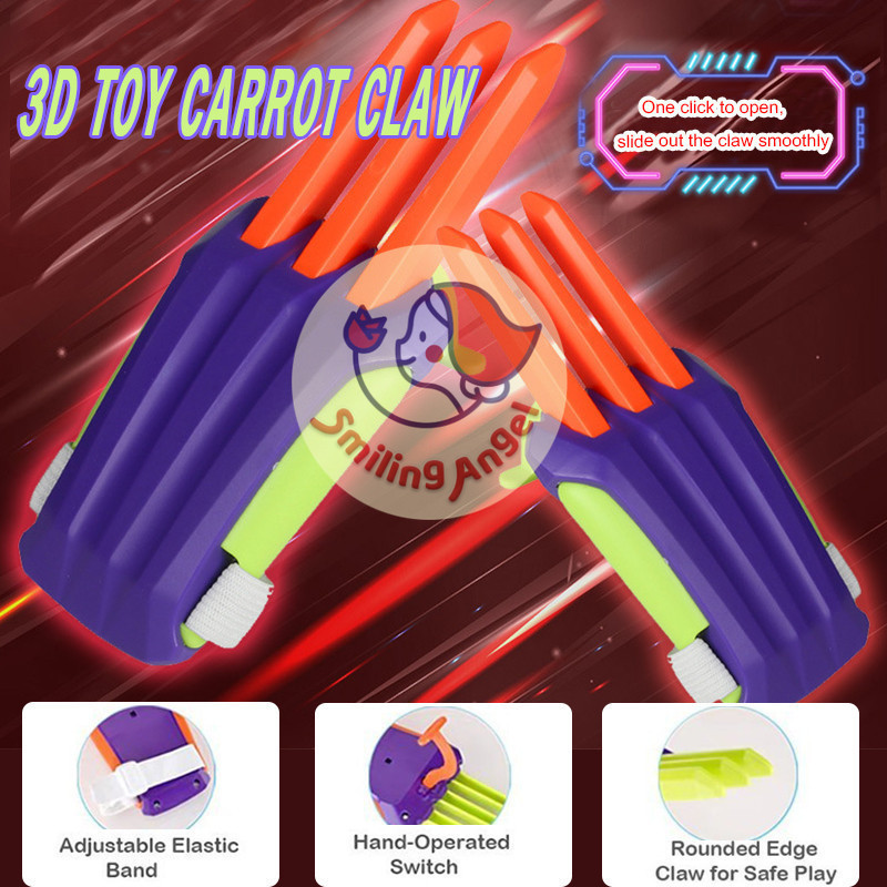 Wolverine Claw Kid Toy X-MEN Cosplay Prop Portable Stretchable Wolf ...