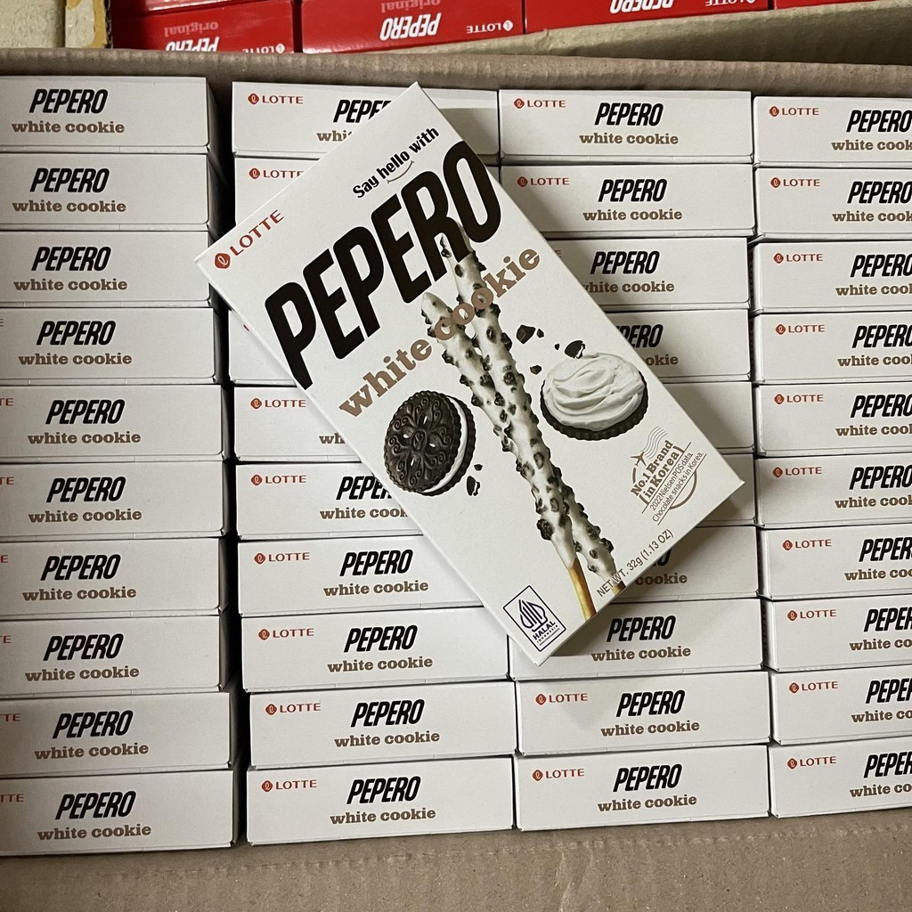 YLOS Pepero White Cookies Per Box (EXP 10/2024) (40pcs in one box ...