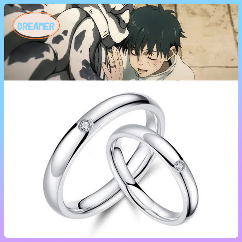Jujutsu Kaisen Jewelry Yuta Okkotsu Rings Alloy Couple Rings Men Women ...