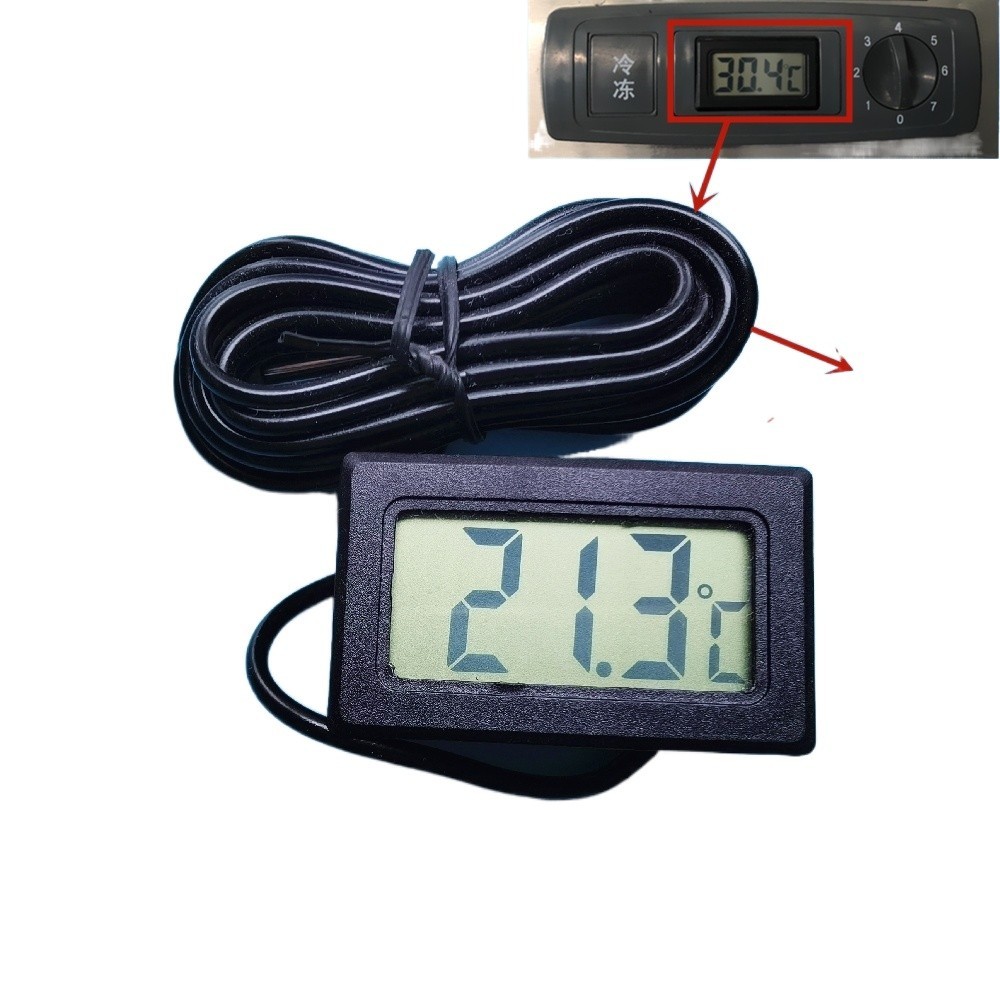 Refrigerator temperature display meter kitchen freezer refrigeration ...
