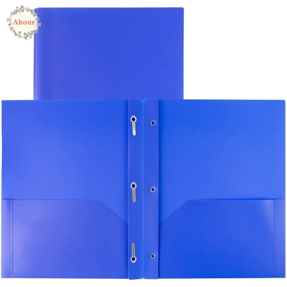 AHOUR File Folders Stationery Office Binder Folder A4 Size with ...