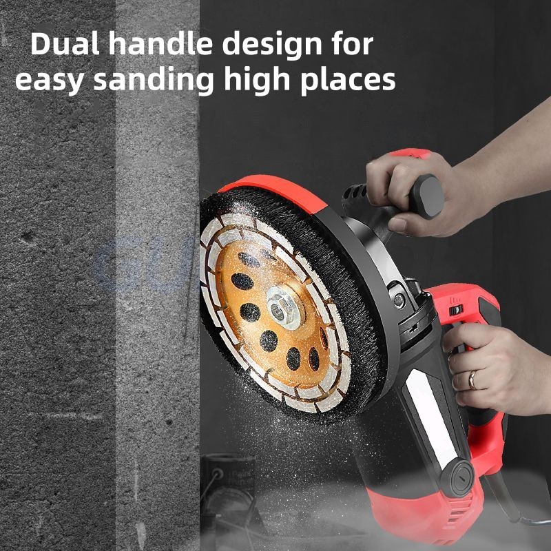 Dust Free Wall Planer Handle Wall Polishing Machine Electric Wall ...