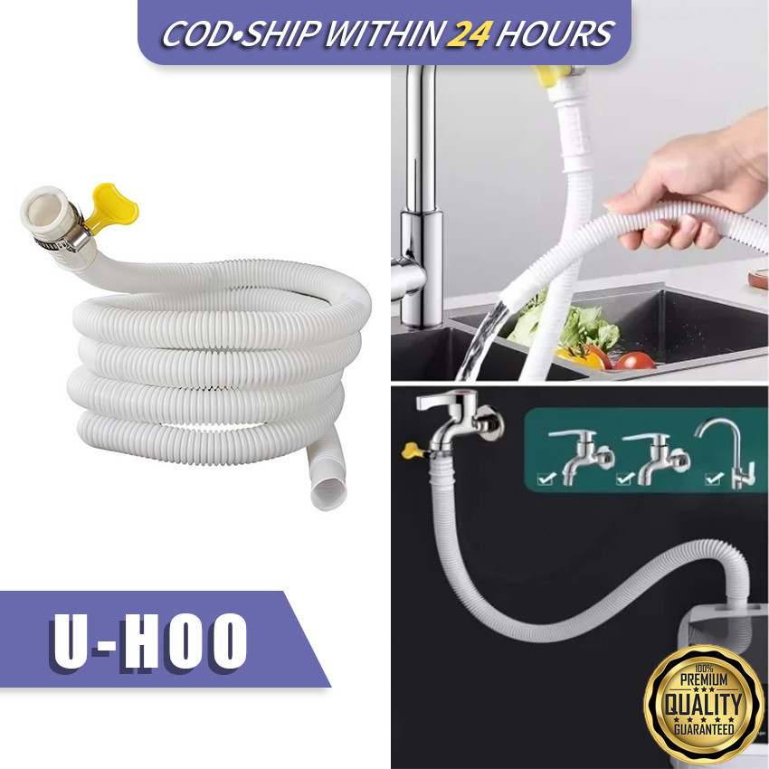 Drainage Exhaust Hose Extension for Air Conditioner Aircon and Washing ...