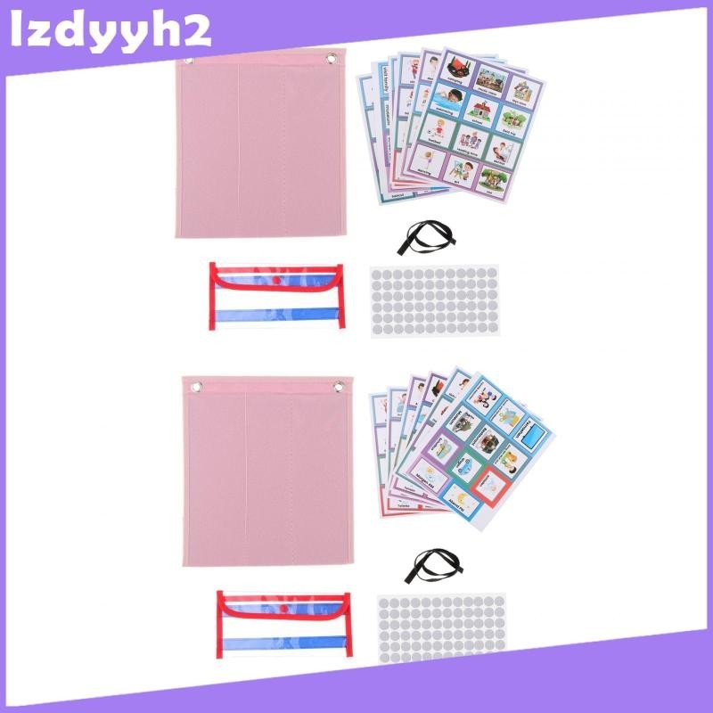 [Lzdyyh2] Kids Daily Visual Schedule Routine Cards Educational Visual ...