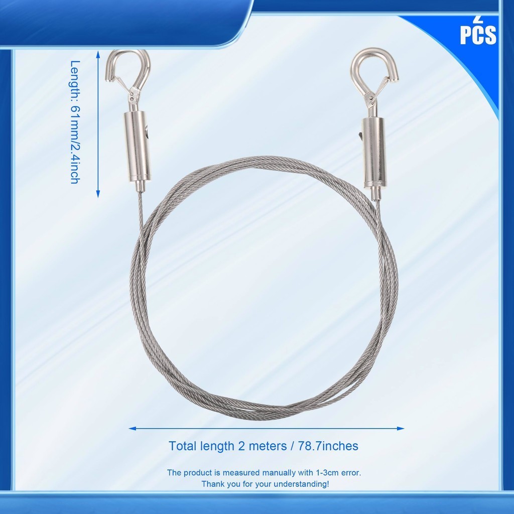 2x Silver Heavy Duty Picture Wire Supports Heavy Frames And Paintings ...